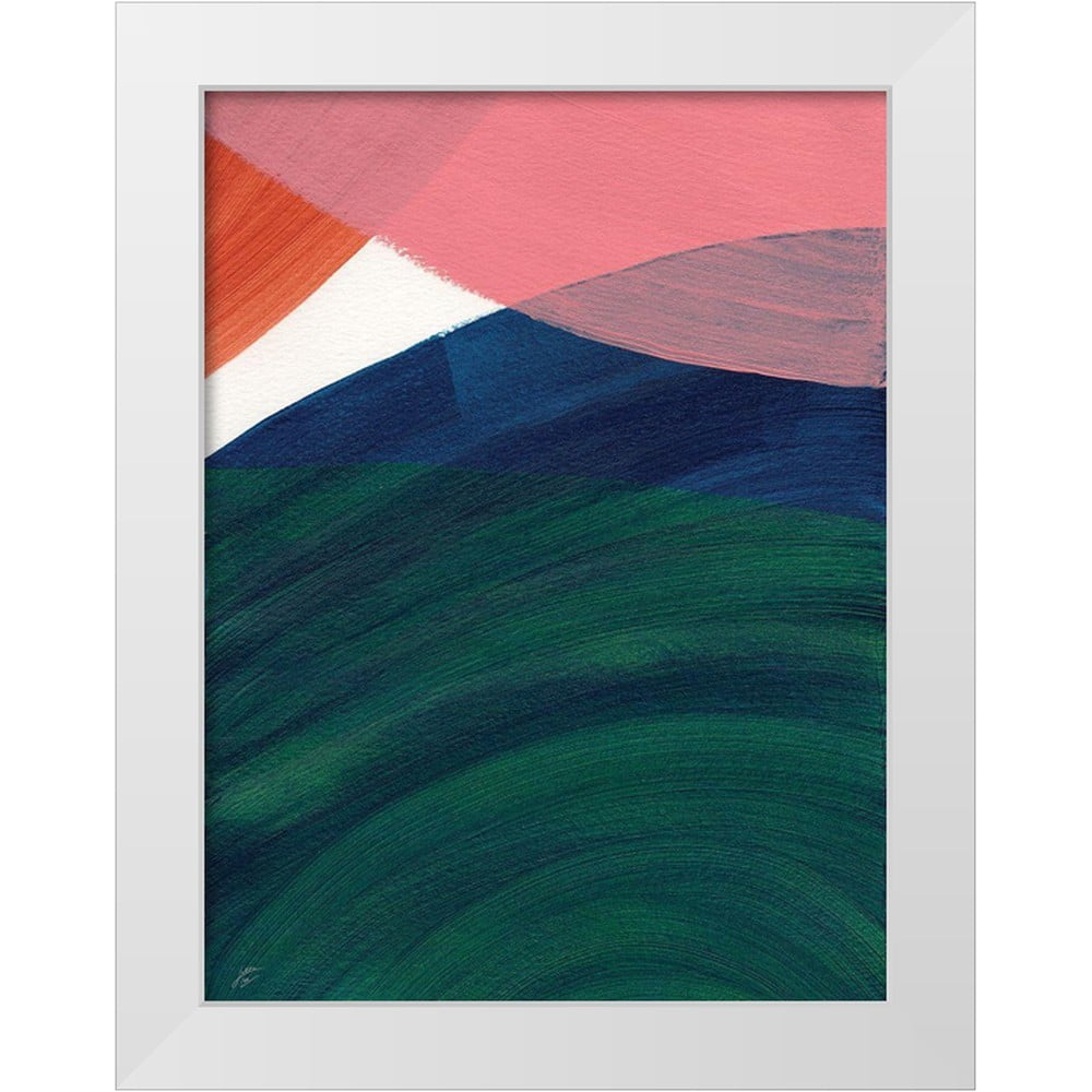 Lee, Judson 25x32 White Modern Wood Framed Museum Art Print Titled ...