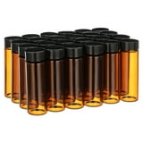 JIUWU Brown Glass Vials, Liquid Bottles, Leakproof, 30ml, Pack of 24 ...