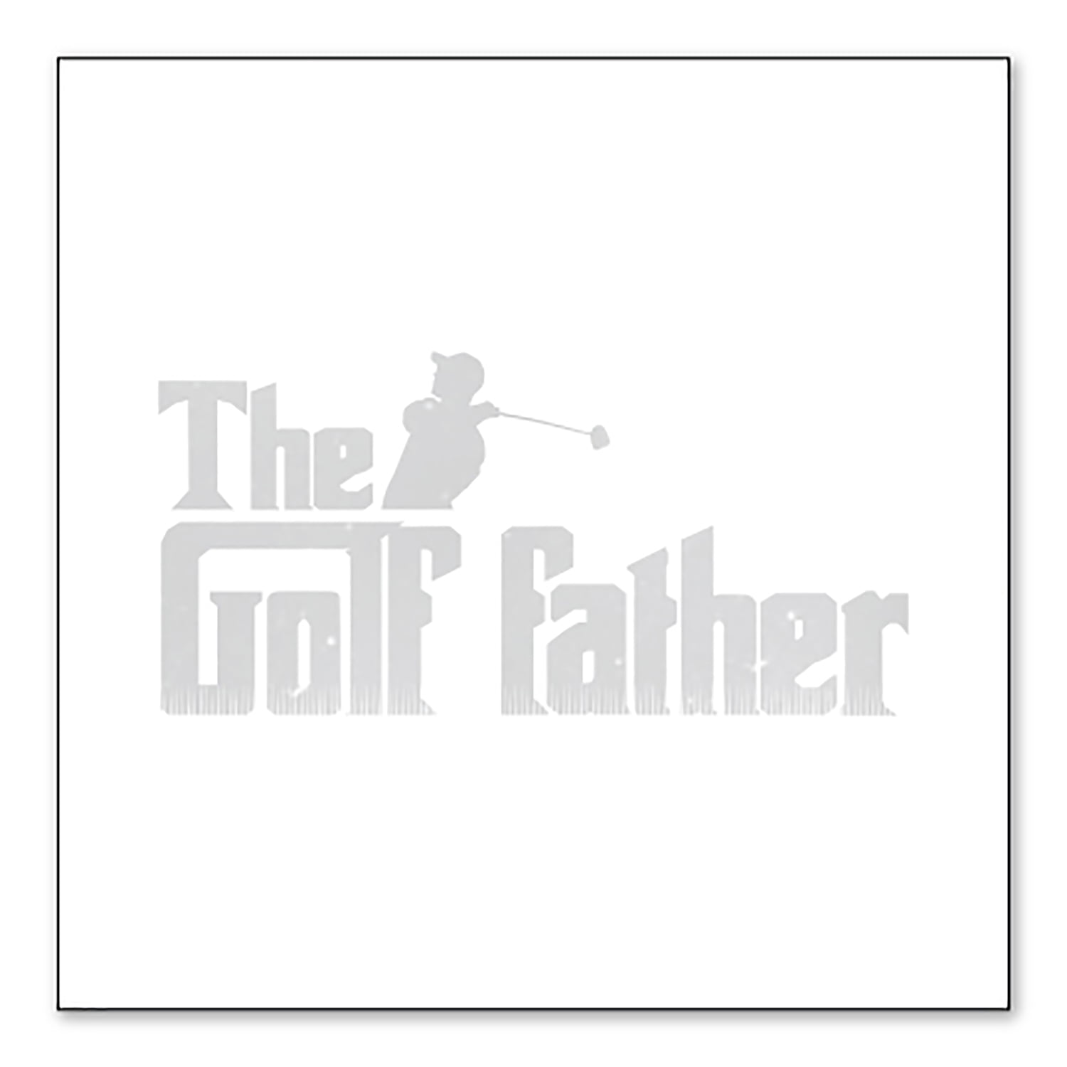 DistinctInk Custom Bumper Sticker - 4" x 4" Decorative Decal - White ...