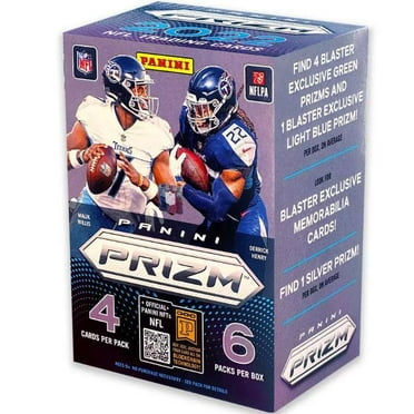 2022 Panini NFL Prizm Football Trading Card Blaster Box with Exclusive ...