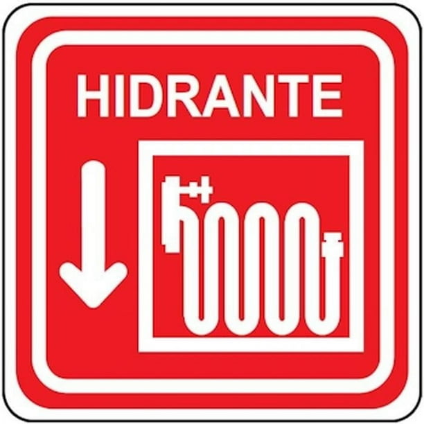 Letrero para Almacenes Señalamientos Contra Incendio 25x20 cm Contra ...