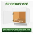 Pull Out Cabinet Organizer 14"W x 21"D, Kitchen Cabinet Pull Out ...