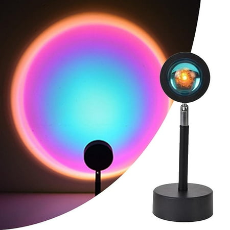 Sunset Lamp, 180 Rotation Usb Sunset Projector | Walmart Canada
