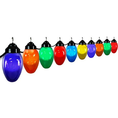 Polymer Products 1661-77515 Giant Christmas Bulb Ten Globe String Light ...