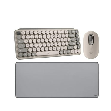 Logitech POP Keys Mechanical Wireless Keyboard with Customizable Emoji ...