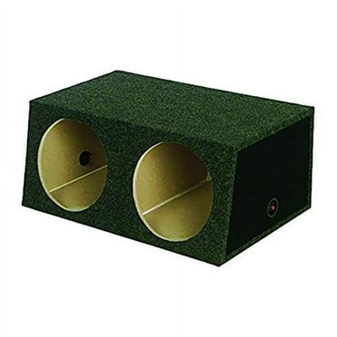 QPower Car Audio Quad 4 Hole 12 Inch Sealed Subwoofer Enclosure ...