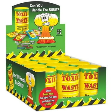 Toxic Waste Atomz Sour Candy 2.12 Oz 12 Count (Total 25.4 Oz) - Walmart.com