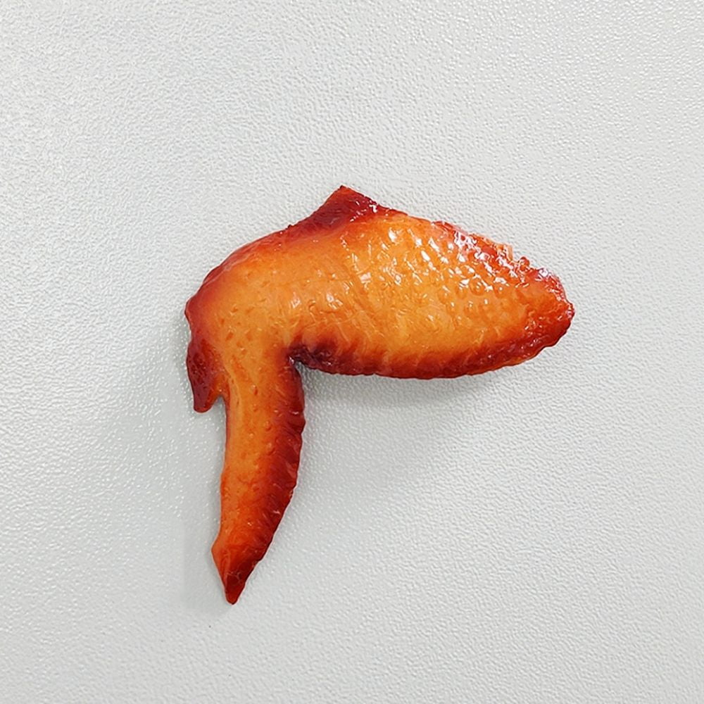 3D Cute Chicken Wings Home Decoration Meat Kitchen Decorate Simulation ...