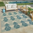 Disney Outdoor Mickey Mouse Modern Argyle Oasis Area Rug, 8x10 ...