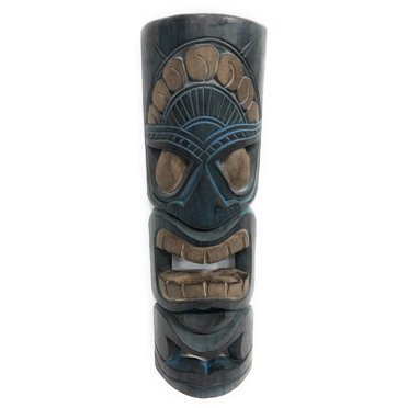 Earth Green Tiki Mask 20" - Wall Decor | #dpt514050 - Walmart.com