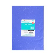 Parade Blue with Silver Sequin Tissue Paper, 12pk - Walmart.com