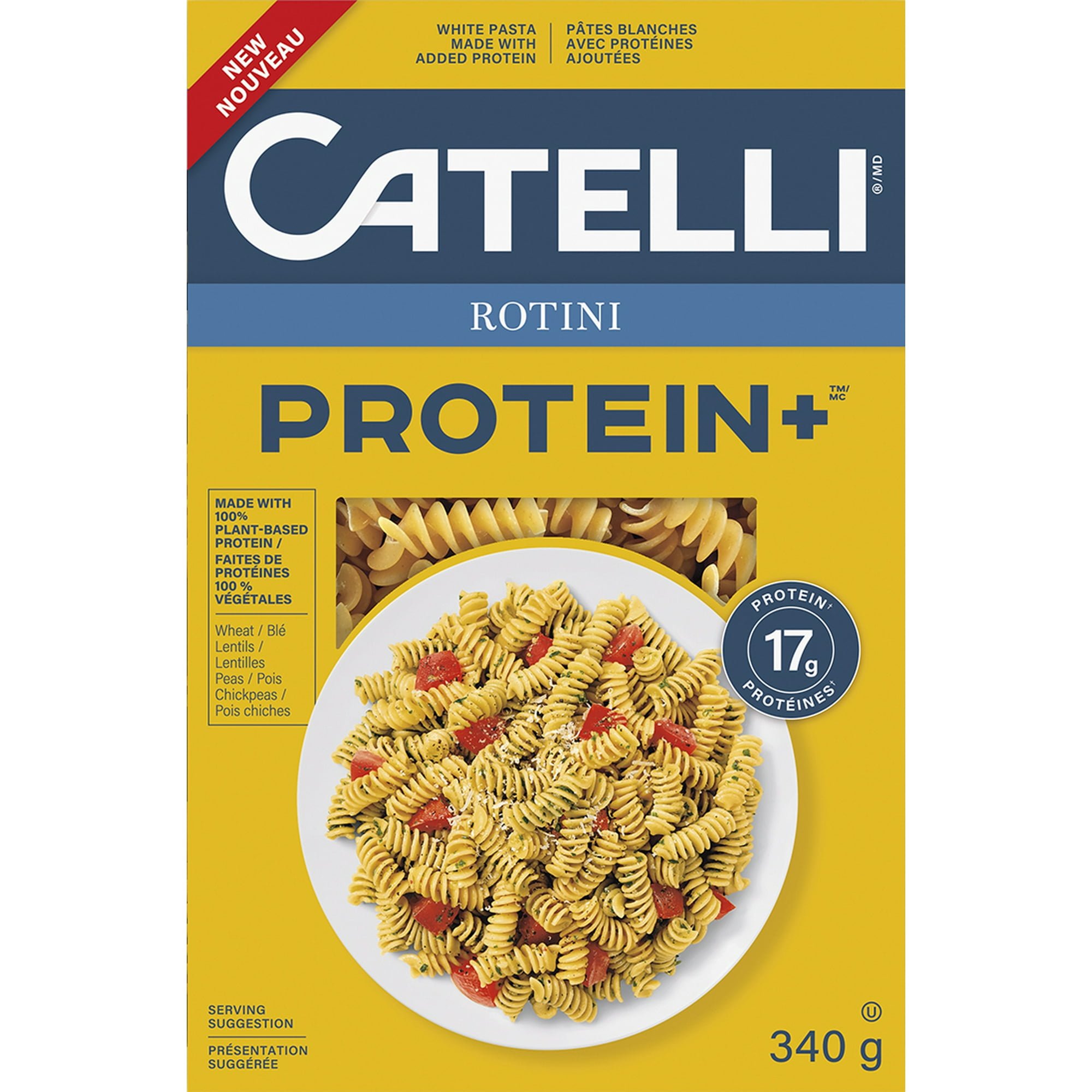Click here for Catelli Protein+ Rotini 340g prices