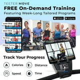 Teeter FreeStep LT1 Recumbent Cross Trainer Stepper, Zero-Impact ...