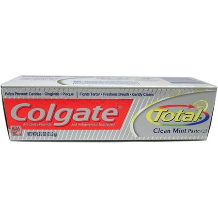 Colgate Toothpaste Total Clean Mint 0.75oz (24 Pieces) | Walmart Canada