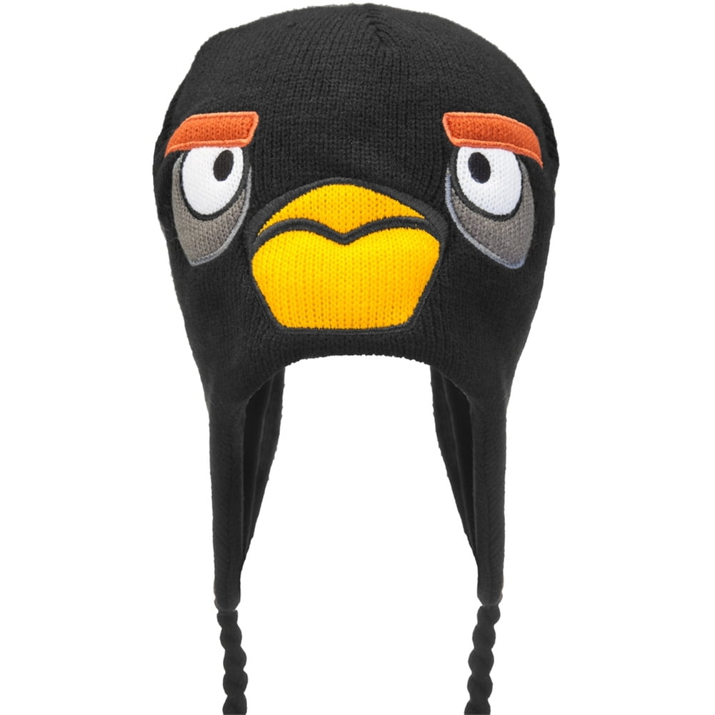 Black Angry Bird Face