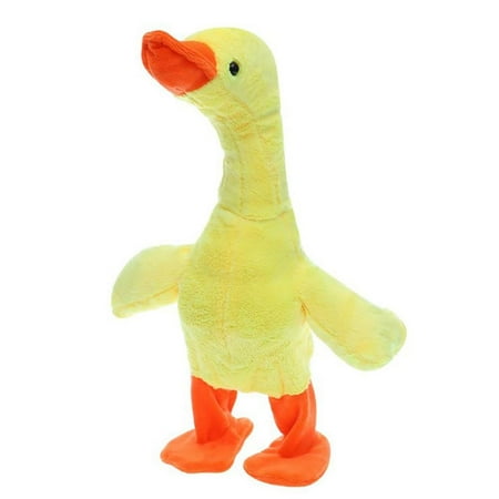 keepw Electric Duck Plush Toy Talking Singing Walking Stuffed Animal ...