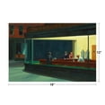 Nighthawks Diner Edward Hopper Poster 1942 Phillies Diner Late Night ...