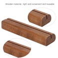 Brynna Wooden Signature Clip Wooden Business Card Holder, Light Color ...