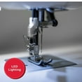 Singer® SM024 Mechanical Sewing Machine with 24 Stitch Options, LED ...