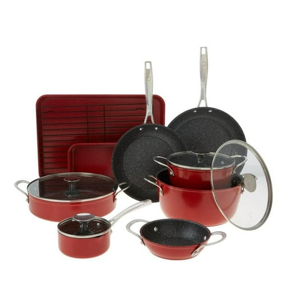 Red Pan Set