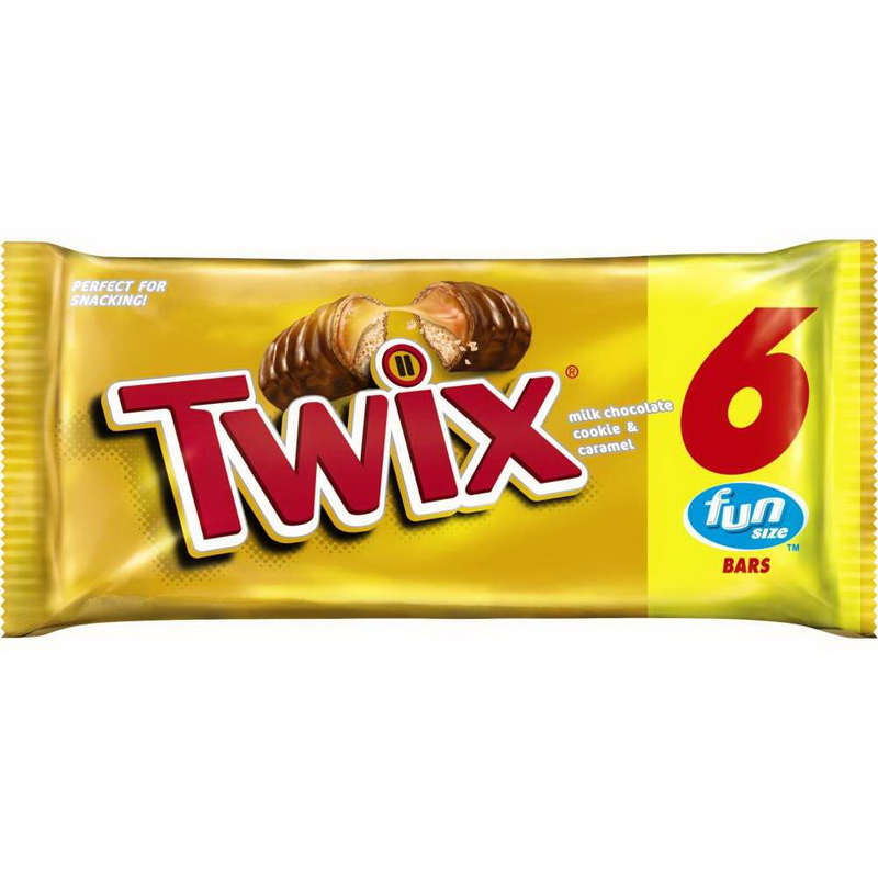 Price CASE Twix 266574 Twix Fun Size 6 Pack 3 28 Ounce 24 Case Price CASE Twix 266574 Twix Fun Size 6 Pack 3 28 Ounce 24 Case