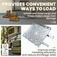 Kojem RV Bumper Storage Tray Kit, Versatile Generator & Cargo Carrier ...