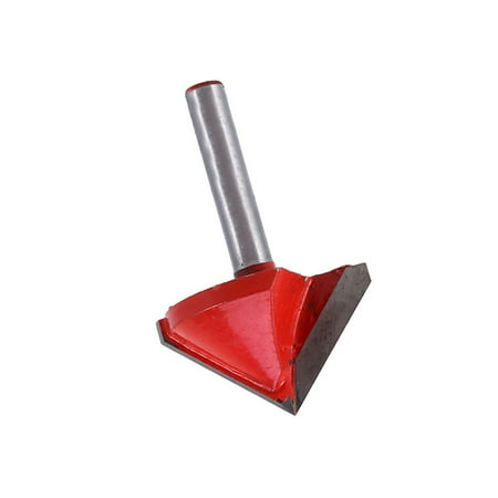 Milling Cutter, Shank Router Bit 90 Degree Cutter Edge Cutting Tool, 1/ ...