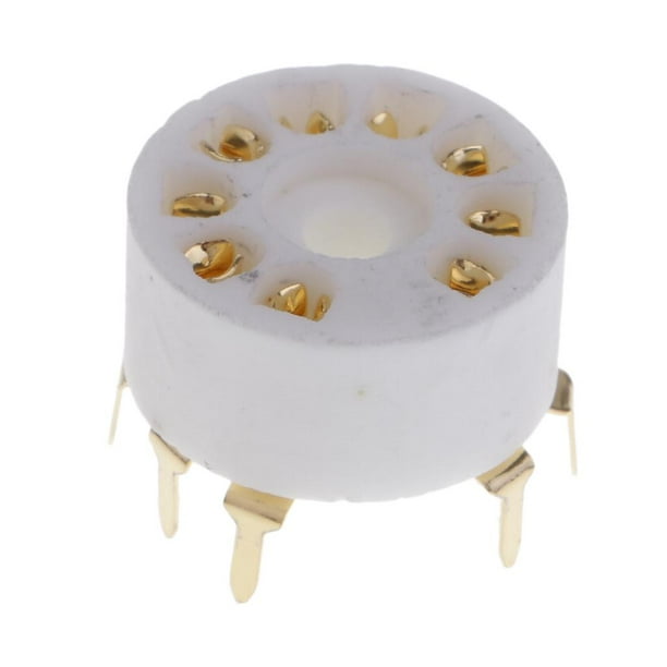 9 pin ceramic PCB socket for guitar amplifier radio radio message for ...