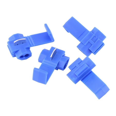 Wire Connector, Blue Quick Splice Connector, Insulation Durable For ...