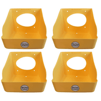Rite Farm Products 4-Pack Washable Poly Egg Nesting Box, Plastic ...