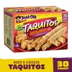 El Monterey Chicken & Cheese Flour Taquitos 20 oz, 20 Count (Frozen ...