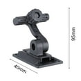 Bike Saddle Bag Mounting Bracket PA66+GF Plastic Rear Bag Holder with ...