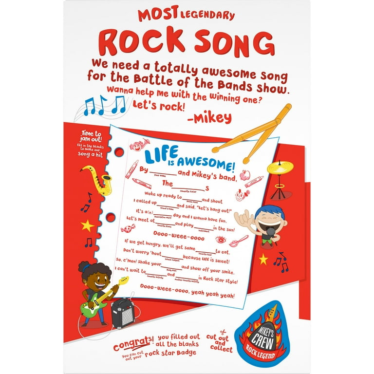 Life Cereal Box Mikey