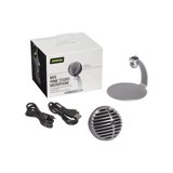Shure - MV5 USB Condenser Microphone - Silver - Walmart.com