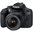 Canon EOS 2000D Rebel DSLR Camera with EF-S 18-55mm Lens, 64GB, Flash ...
