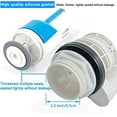 Toilet Flush Valve Replacement Kit 2 Inch Universal Water-Saving Toilet ...