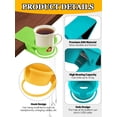 3PCS Cup Holder Cup Holder for Table Desk Clamp on Cup Holder Storage ...