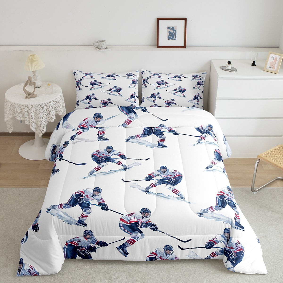 Click here for Erosebridal Ice Hockey Comforter Sets Full Size  M... prices