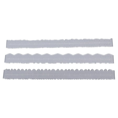 Die Cuts, Silver Lightweight Durable 3 Pcs DIY Making Irregular Edges ...