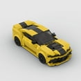 2024 Hot MOC Speed City Car Champion Racer Classic Supercar Building ...