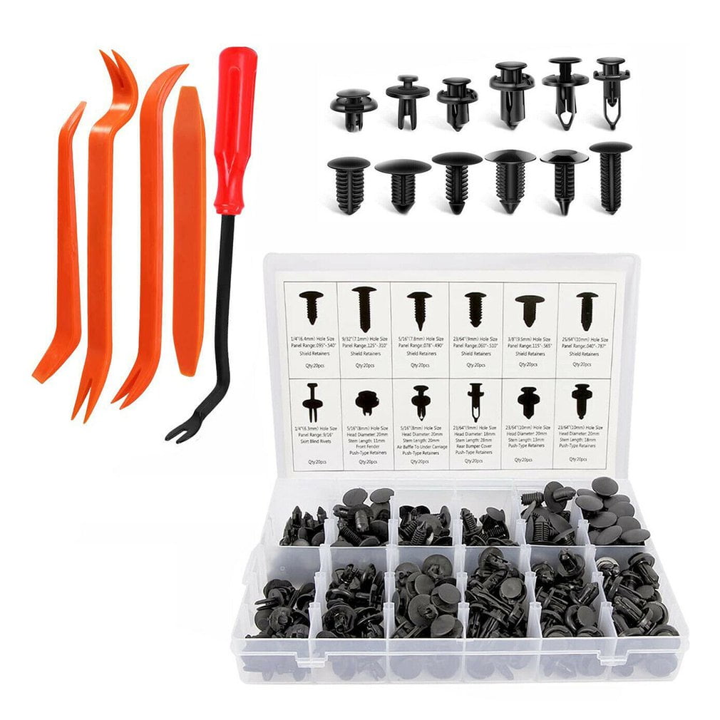 Margot Bumper Retainer Clip Car Rivets Fasteners Push Retainer Kit ...