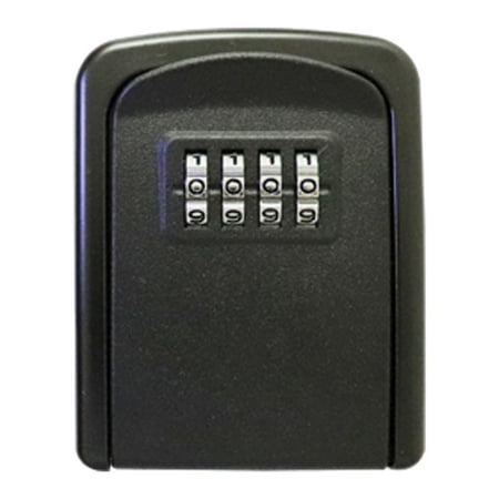 Store Combination Lock Box 4 Digit Wall New black New black | Walmart ...
