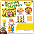 Curious George Party Decorations & Tableware Set - Curious George ...