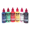 Tulip Dimensional Fabric Paint Matte 6-Pack, Permanent 3D Fabric Paint ...