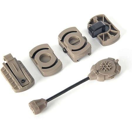 ALmi Tactical Helmet Light Pro LED Task Lamp Survival Signal Military ...