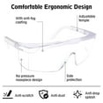 2-Pack Safety Goggles Glasses AMITOFO Women Man Adjustable Protective ...