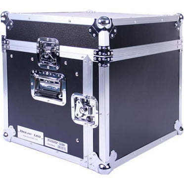 Seismic Audio SATAC12U 12 Space ATA Rack Case with 4 Inch Casters, 12U ...
