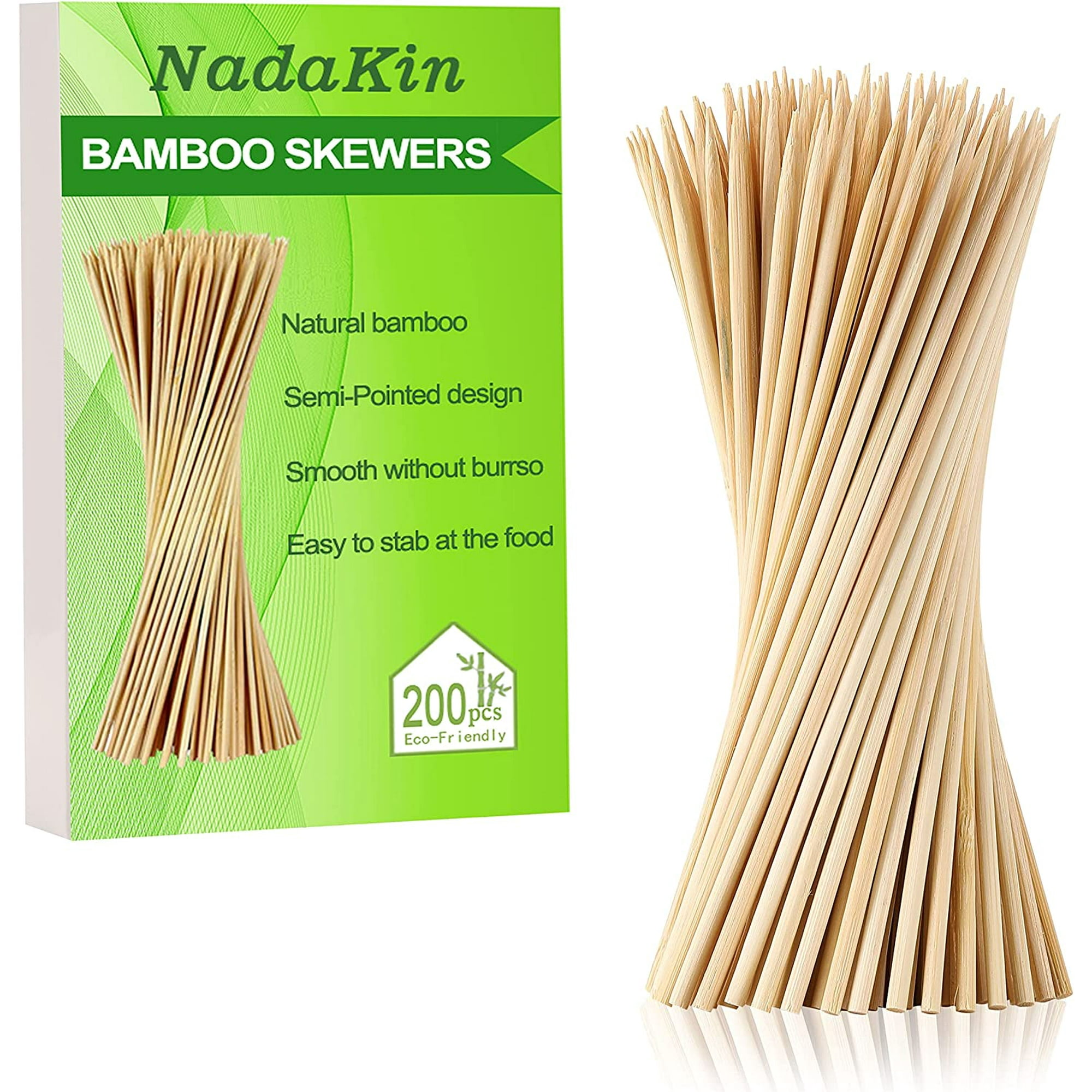 Click here for Oruyrop 200 Pcs Bamboo Skewers  10 Inch Wooden Ske... prices