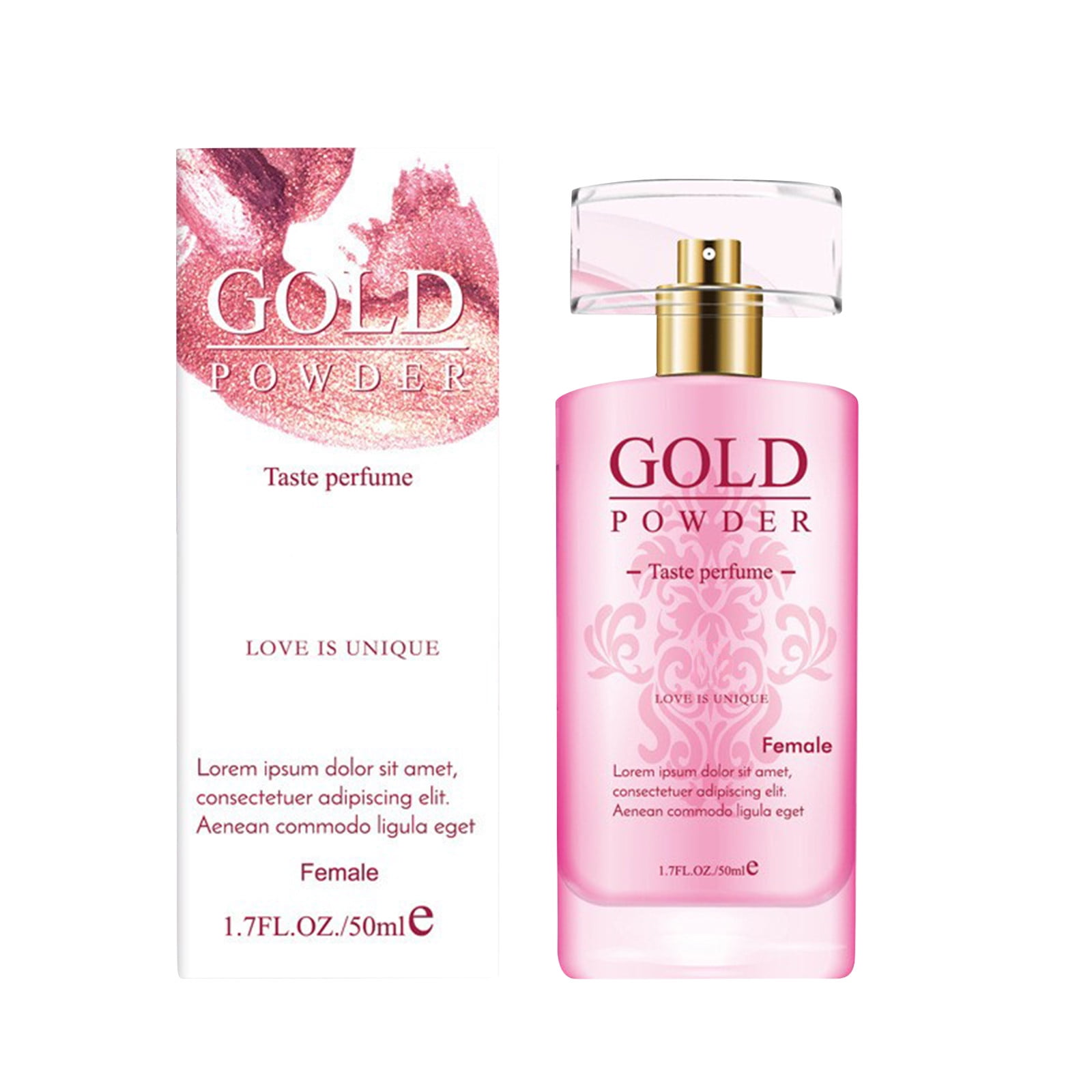 Perfume en polvo de oro con feromonas, perfume para atraer al género ...