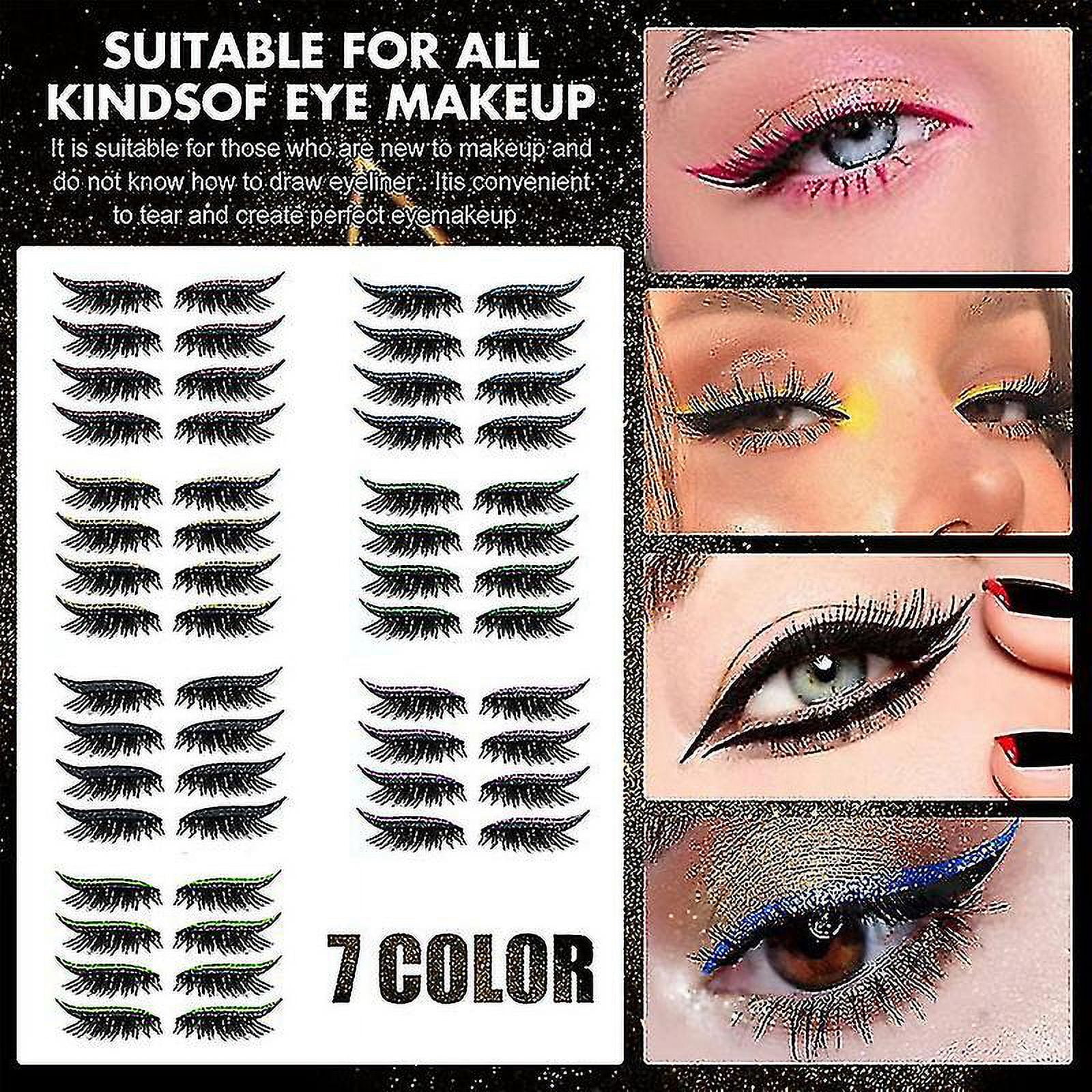 Glitter - Eye Stickers Double Eyelid Eyela Eye Makeup Stickers 4 Ps ...